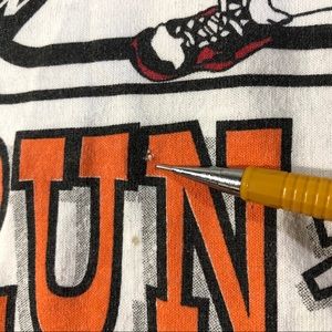 Fruit of the Loom | Shirts | Vtg Red Hacker Basketball Runngun Hoop ...